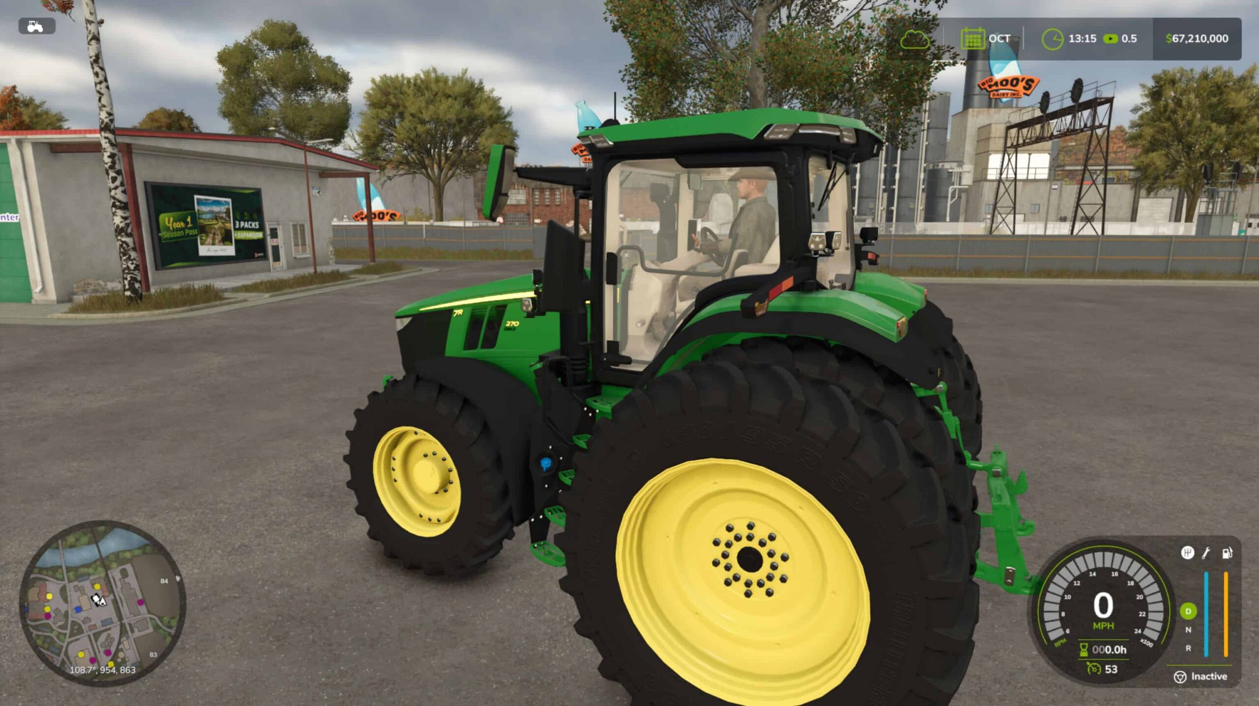 LS 25 John Deere 7R Tractor V1.0.0.0 - Farming Simulator 2025 mod, LS 2025 mod / FS 25 mod