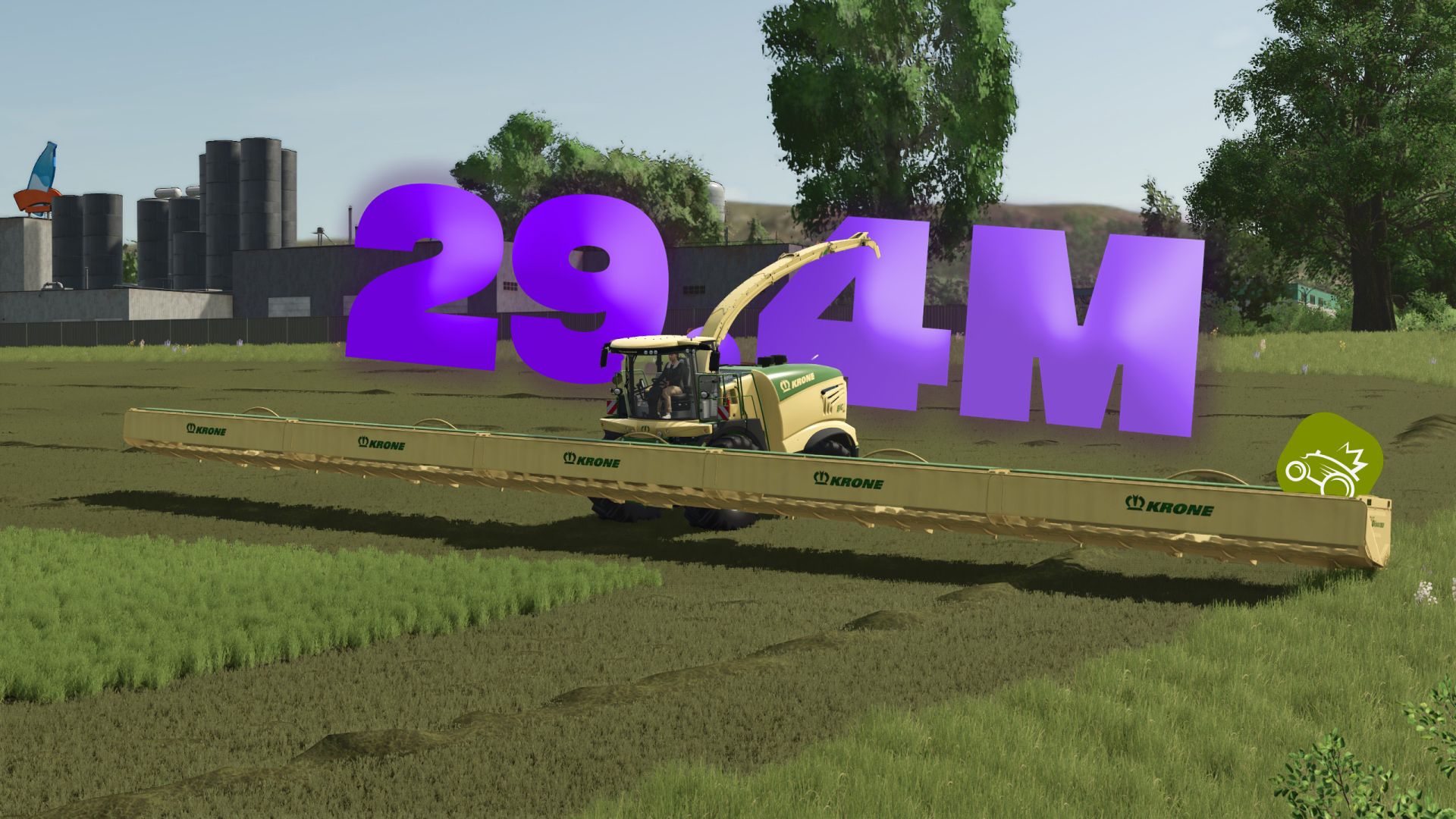 LS 25 Krone xDisc620 30m/55 km/h V1.0.0.0 - Farming Simulator 2025 mod, LS 2025 mod / FS 25 mod