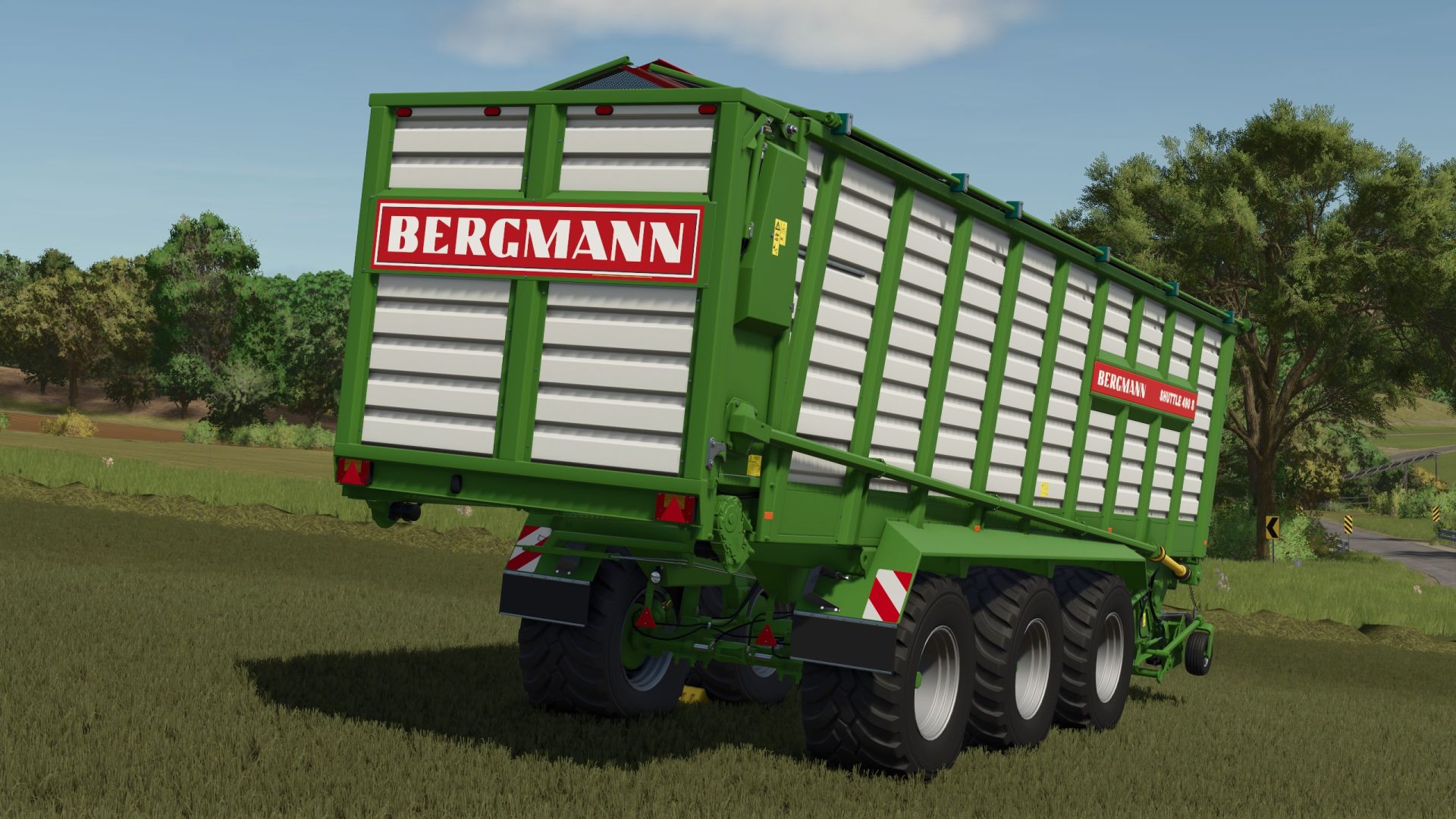 LS 25 Bergmann Shuttle 490 S (Multifruit) V1.0.0.1 - Farming Simulator 2025 mod, LS 2025 mod ...