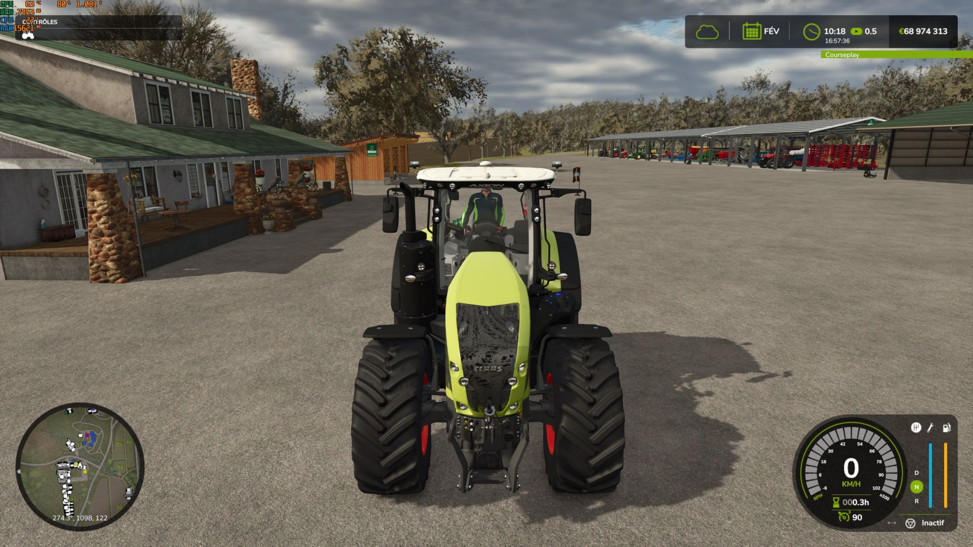 LS 25 CLAAS Axion 900 V1.0.0.0 - Farming Simulator 2025 mod, LS 2025 mod / FS 25 mod