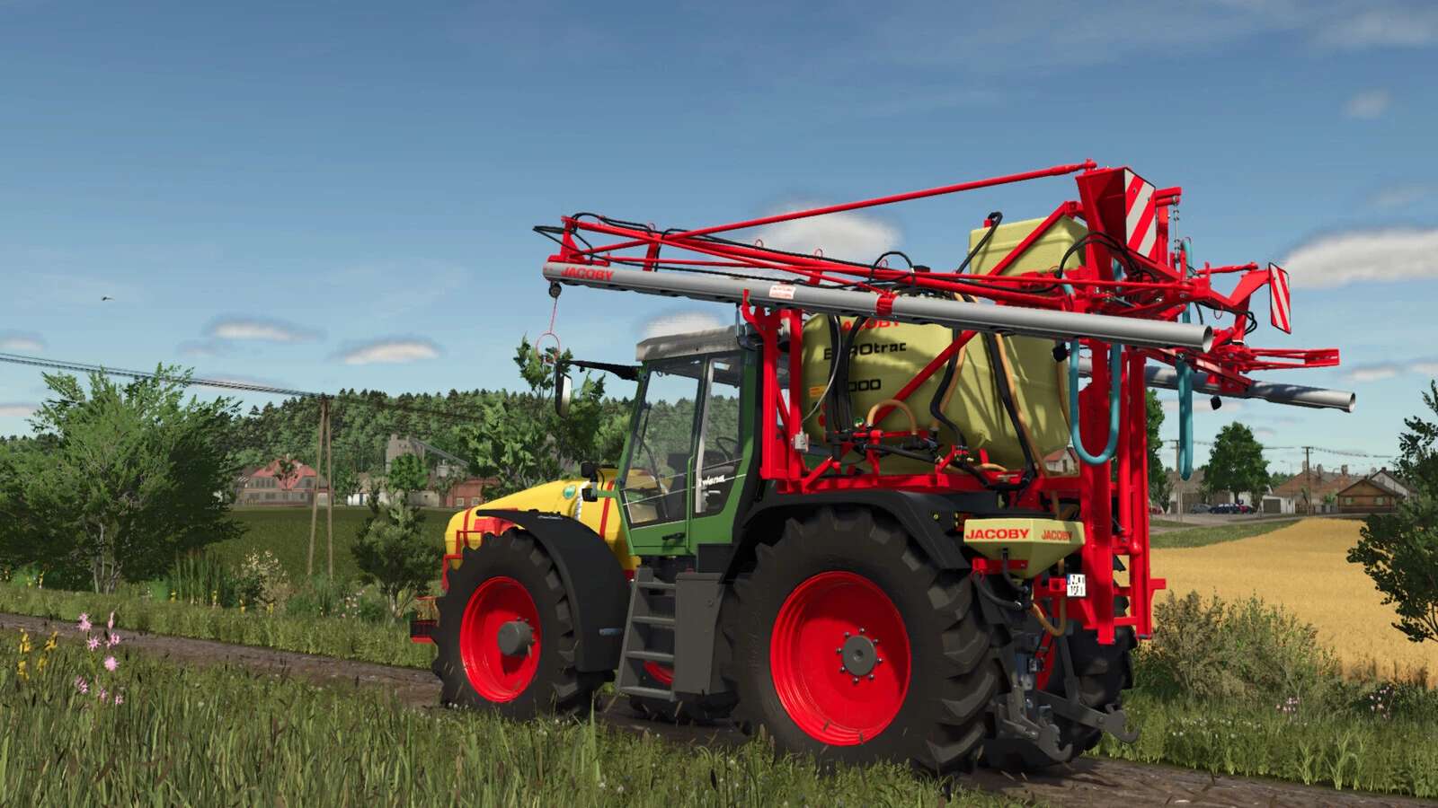 LS 25 Jacoby EUROtrac 2000 v1.0.0.0 - Farming Simulator 2025 mod, LS 2025 mod / FS 25 mod
