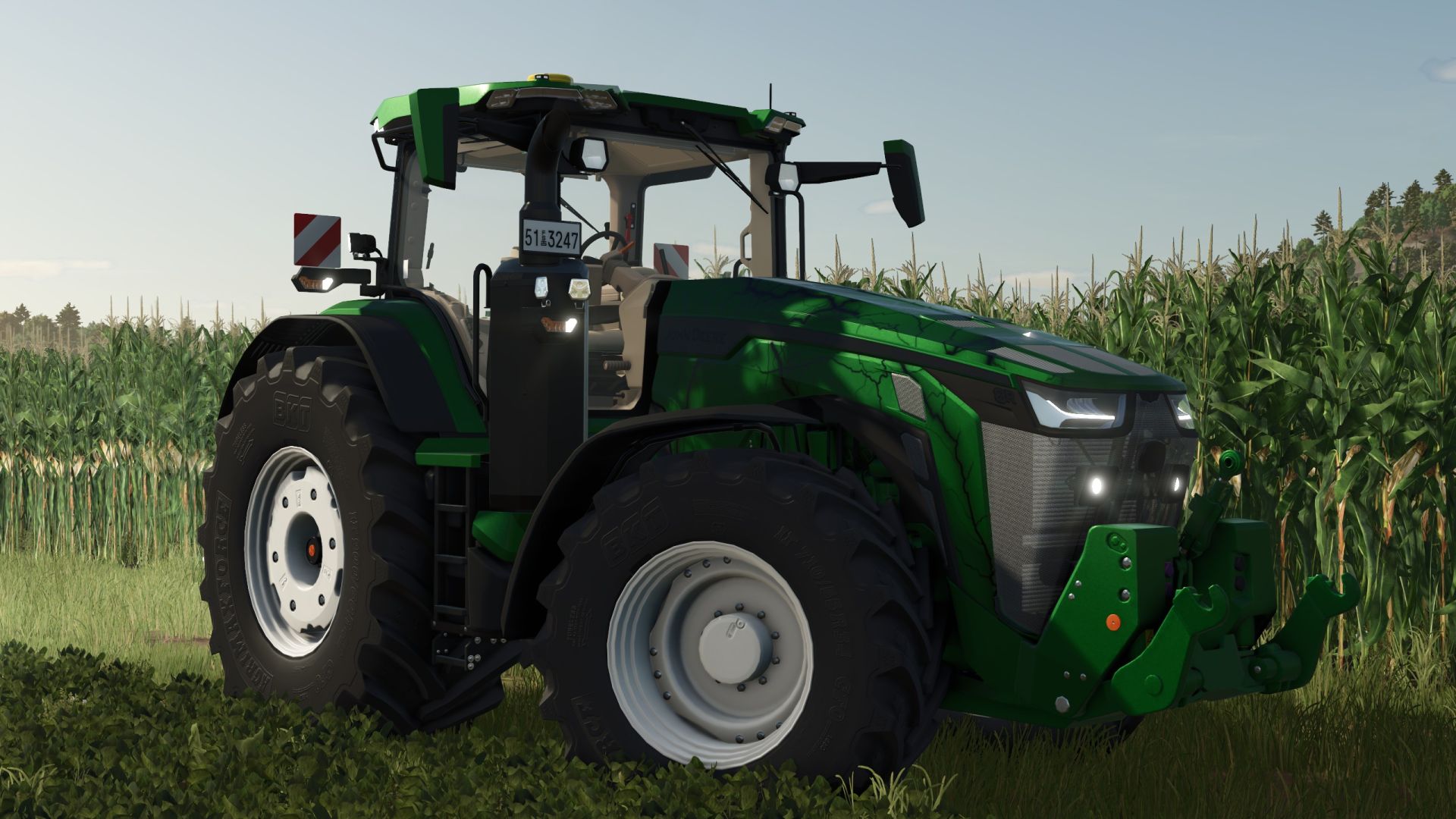 LS 25 John Deere 8R 690hp v1.0.0.0 - Farming Simulator 2025 mod, LS 2025 mod / FS 25 mod