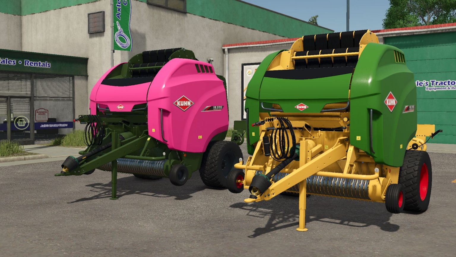 LS 25 Kuhn VB 3190 Toilet Paper Baler v1.0.0.0 - Farming Simulator 2025 mod, LS 2025 mod / FS 25 mod