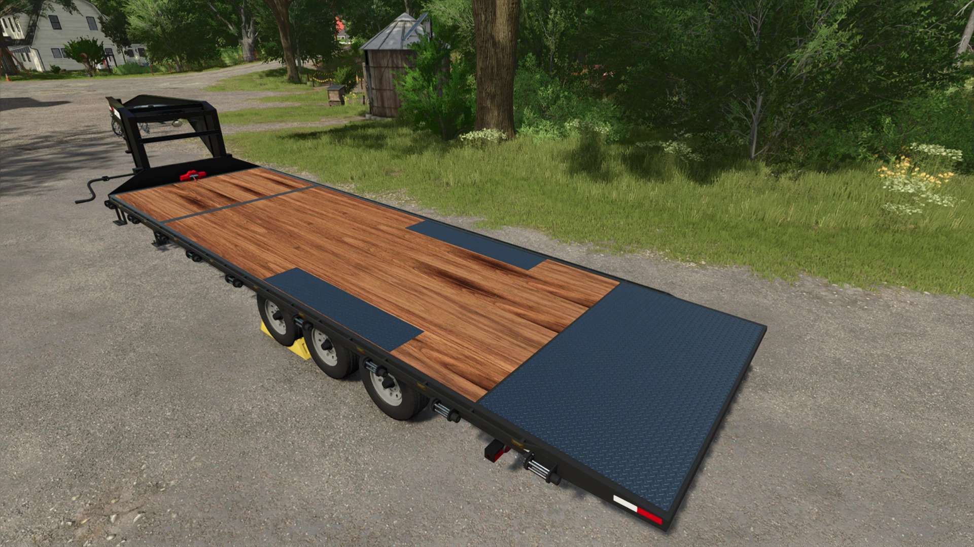 LS 25 Lamar Gooseneck trailer v1.0.0.0 - Farming Simulator 2025 mod, LS 2025 mod / FS 25 mod