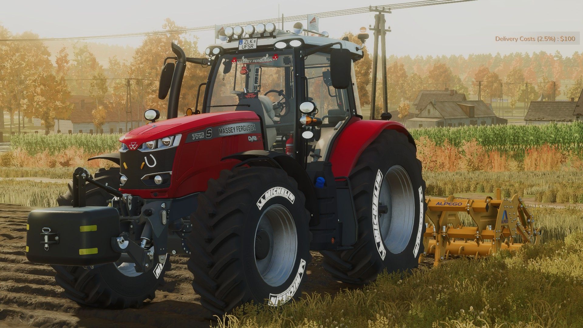 LS 25 Massey Ferguson 7720S Modfied v1.0.0.0 - Farming Simulator 2025 mod, LS 2025 mod / FS 25 mod