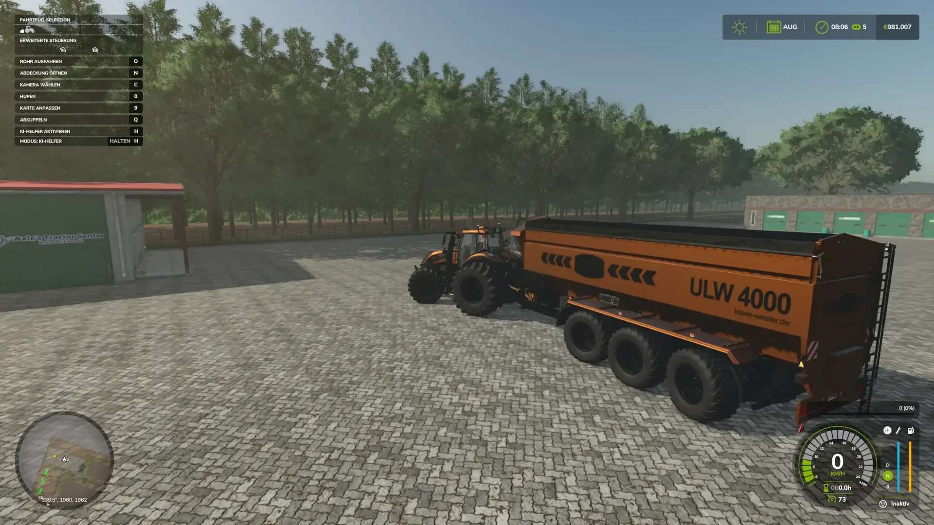 LS 25 Bergmann Hawe Ulw4000 (Colors) v1.0.1.0 - Farming Simulator 2025 mod, LS 2025 mod / FS 25 mod