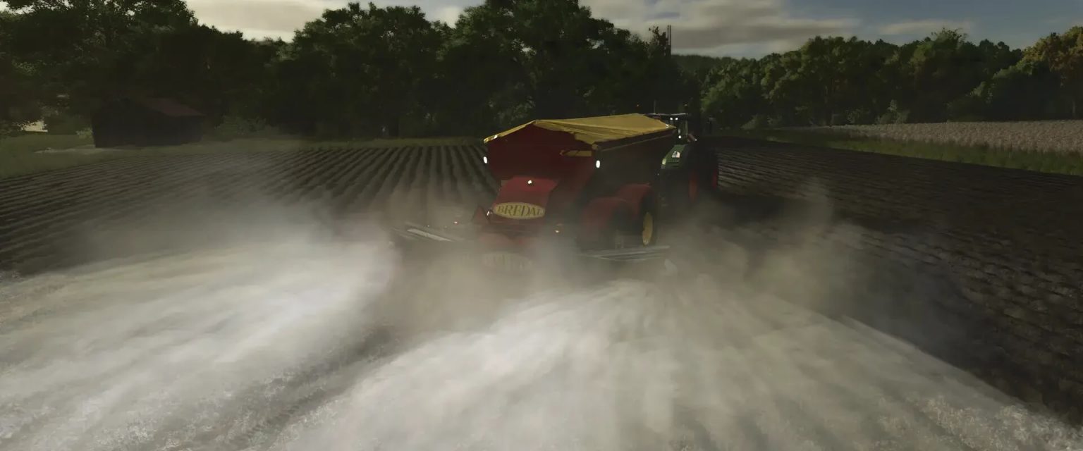 LS 25 Bredal K165 Fertilizer and Lime Spreader Extreme v1.1.0.0 - Farming Simulator 2025 mod, LS ...