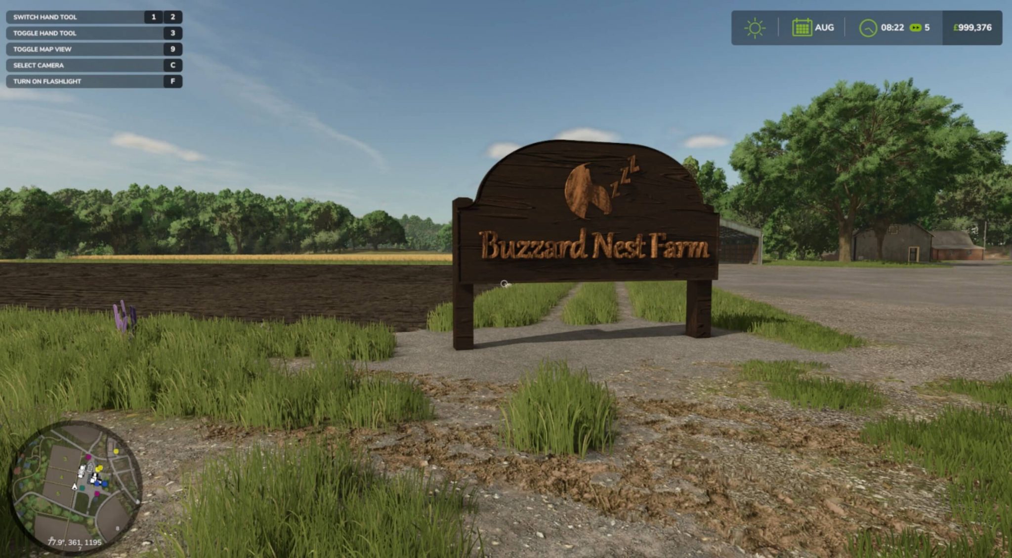 LS 25 Buzzard nest sign v1.0.0.0 - Farming Simulator 2025 mod, LS 2025 ...
