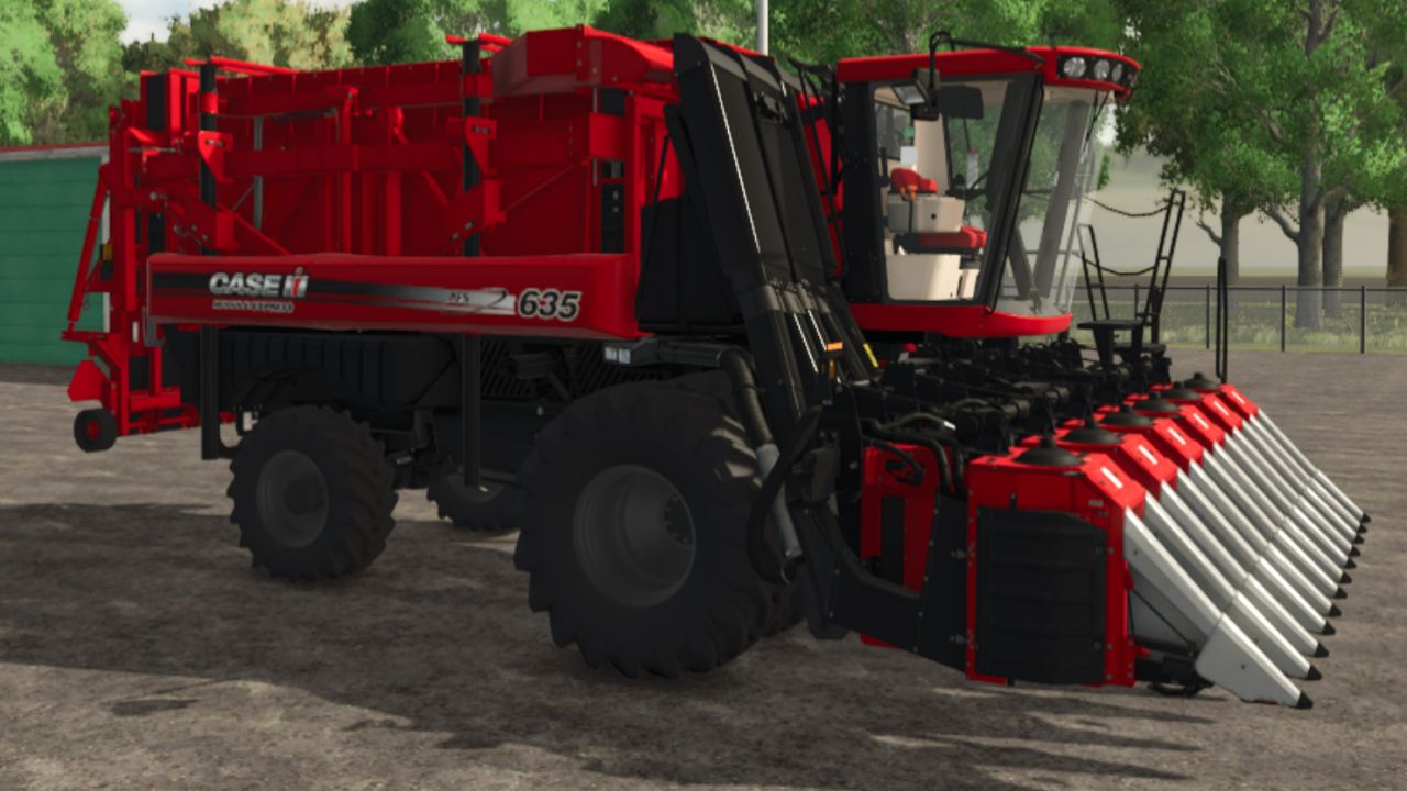 LS 25 Case IH Module Express 635 Edit V1.0.0.0 - Farming Simulator 2025 ...