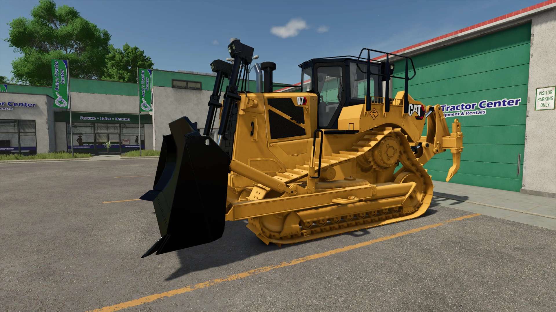 LS 25 CAT D7 Next Gen Dozer v1.0.0.0 - Farming Simulator 2025 mod, LS 2025 mod / FS 25 mod