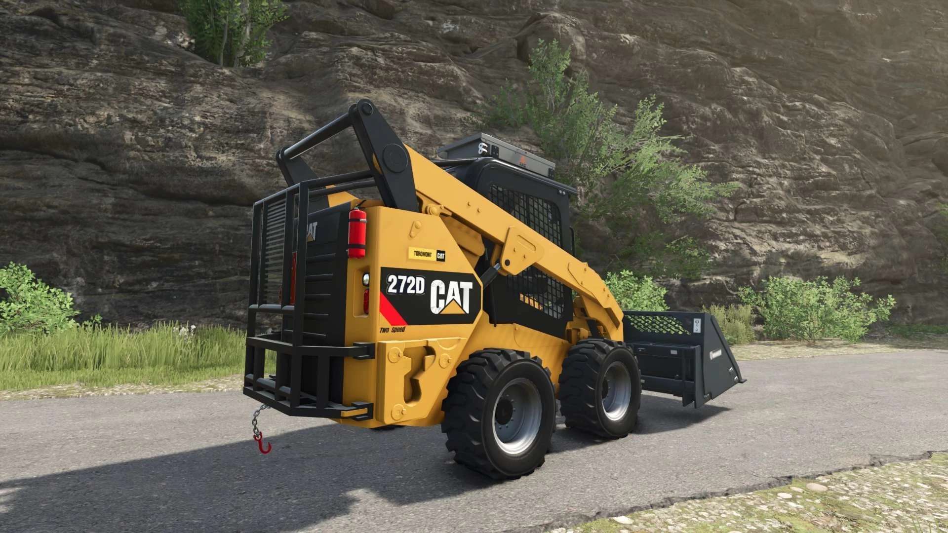 LS 25 CAT Skid Steer Loader v1.0.0.0 - Farming Simulator 2025 mod, LS 2025 mod / FS 25 mod