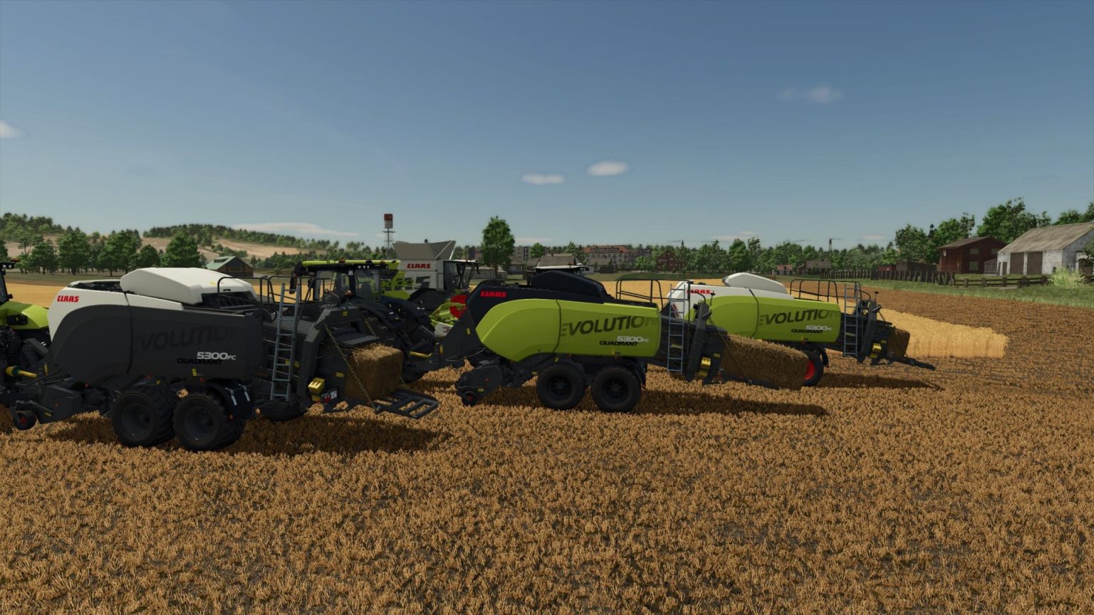 LS 25 Claas Quadrant Evolution V1.0.0.0 - Farming Simulator 2025 mod ...