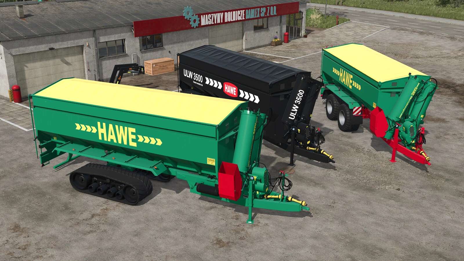 LS 25 Hawe ULW Pack v1.0.0.0 - Farming Simulator 2025 mod, LS 2025 mod / FS 25 mod