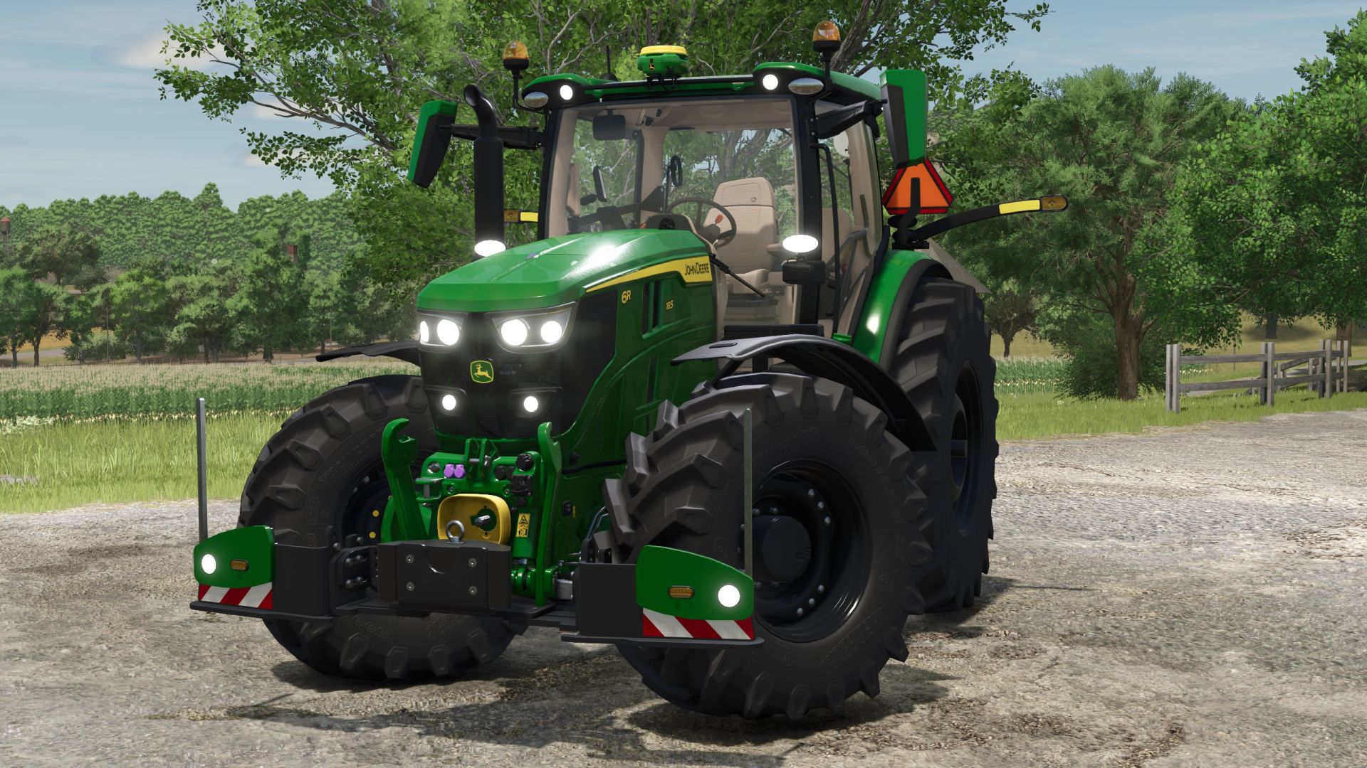 LS 25 JOHN DEERE 6R Agribumper V1.0.0.2 - Farming Simulator 2025 mod, LS 2025 mod / FS 25 mod