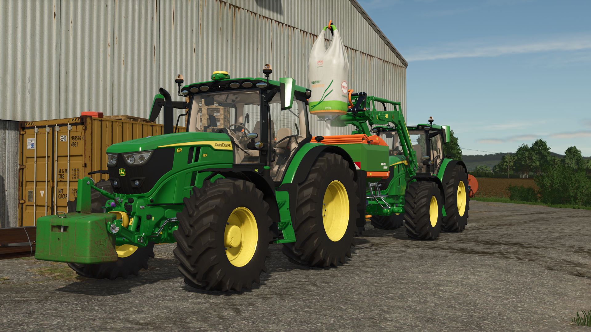 LS 25 John Deere 6R Medium UK Spec v1.0.0.0 - Farming Simulator 2025 mod, LS 2025 mod / FS 25 mod