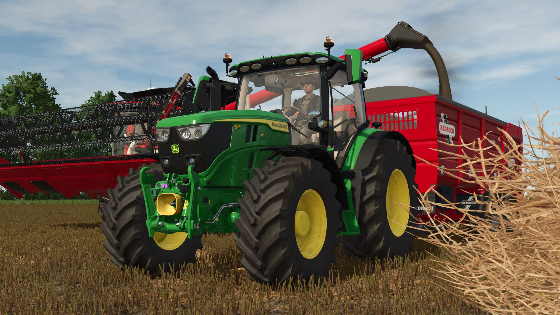 LS 25 John Deere 6R Medium UK Spec v1.0.0.0 - Farming Simulator 2025 mod, LS 2025 mod / FS 25 mod