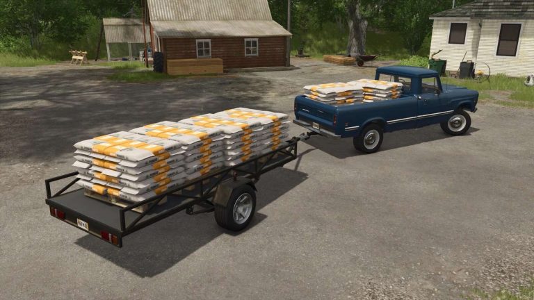 LS 25 Lizard Self-Made Trailer v1.0.0.0 - Farming Simulator 2025 mod ...