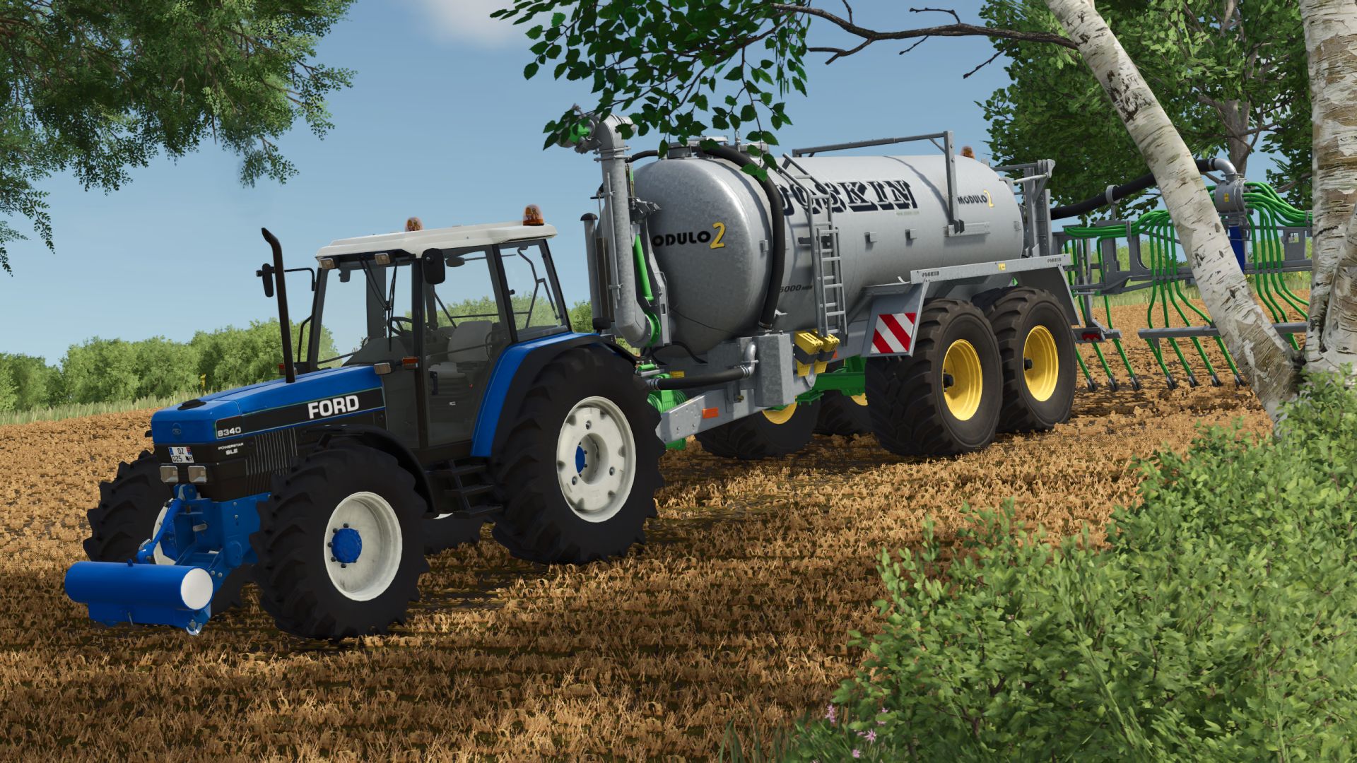 LS 25 New Holland / Ford 8x40 V1.0.0.3 - Farming Simulator 2025 mod, LS 2025 mod / FS 25 mod