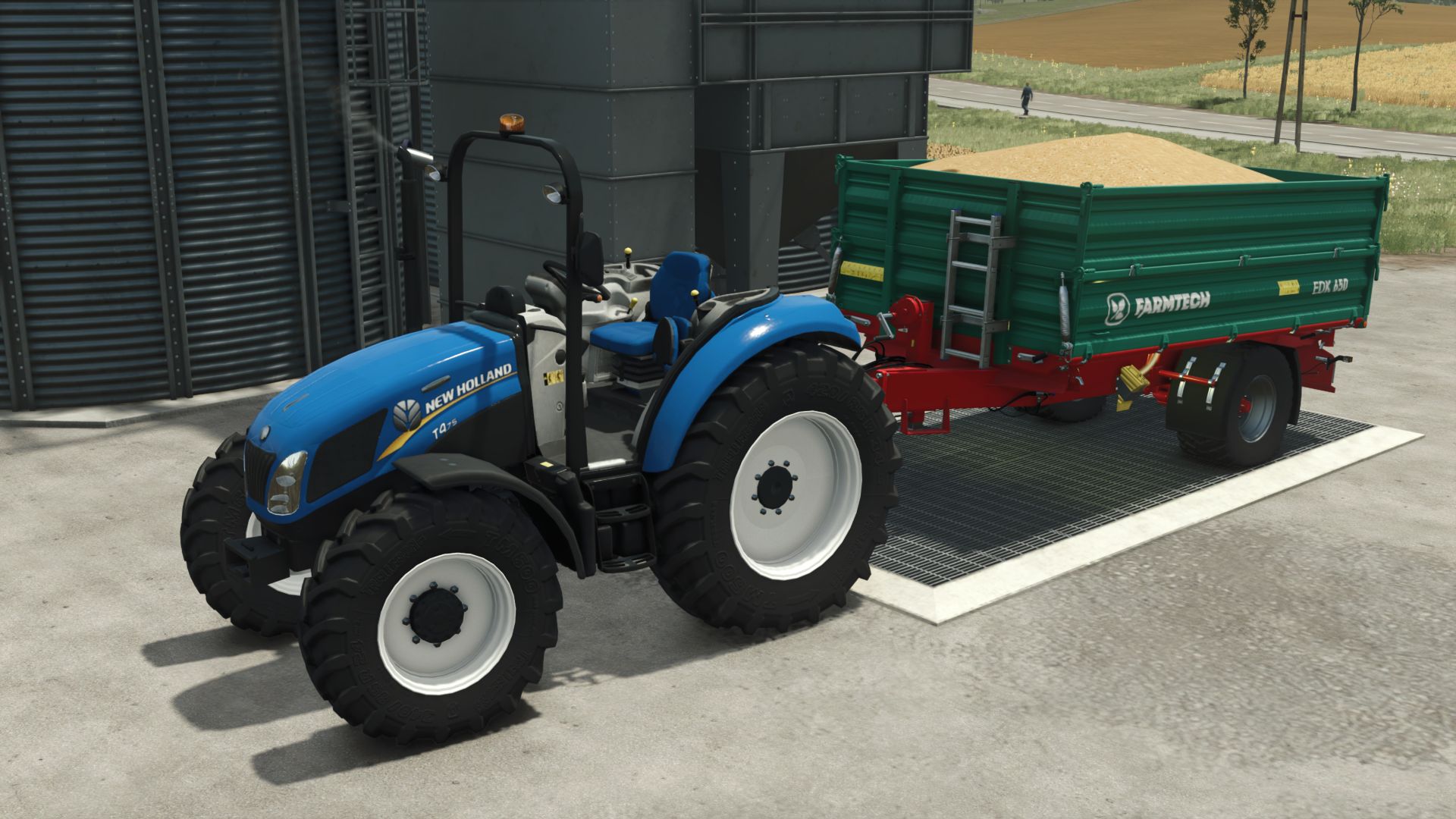 LS 25 New Holland T4 Series V1.0.0.0 - Farming Simulator 2025 mod, LS 2025 mod / FS 25 mod