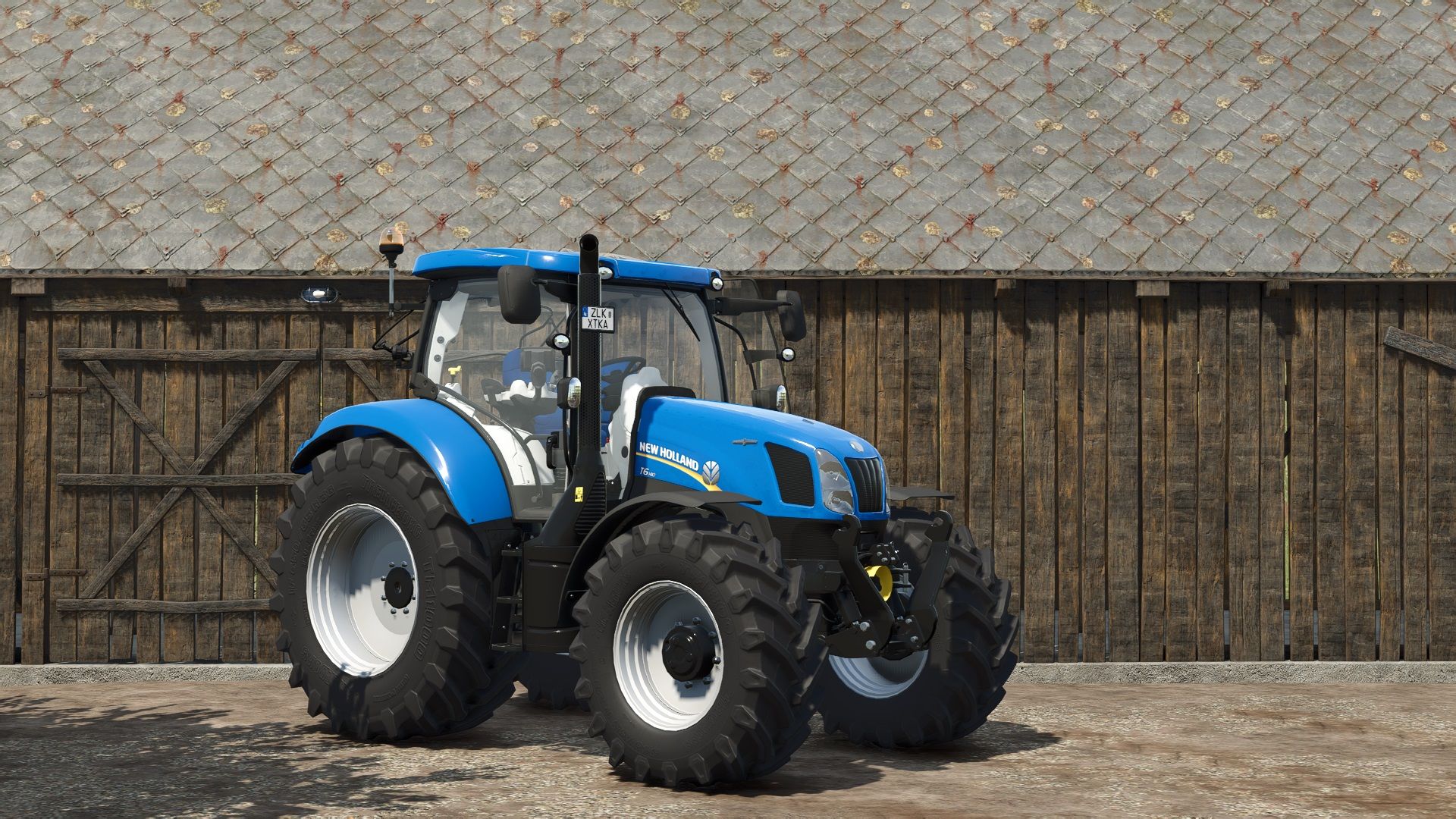 LS 25 New Holland T6 Tier 4A V1.0.0.1 - Farming Simulator 2025 mod, LS 2025 mod / FS 25 mod