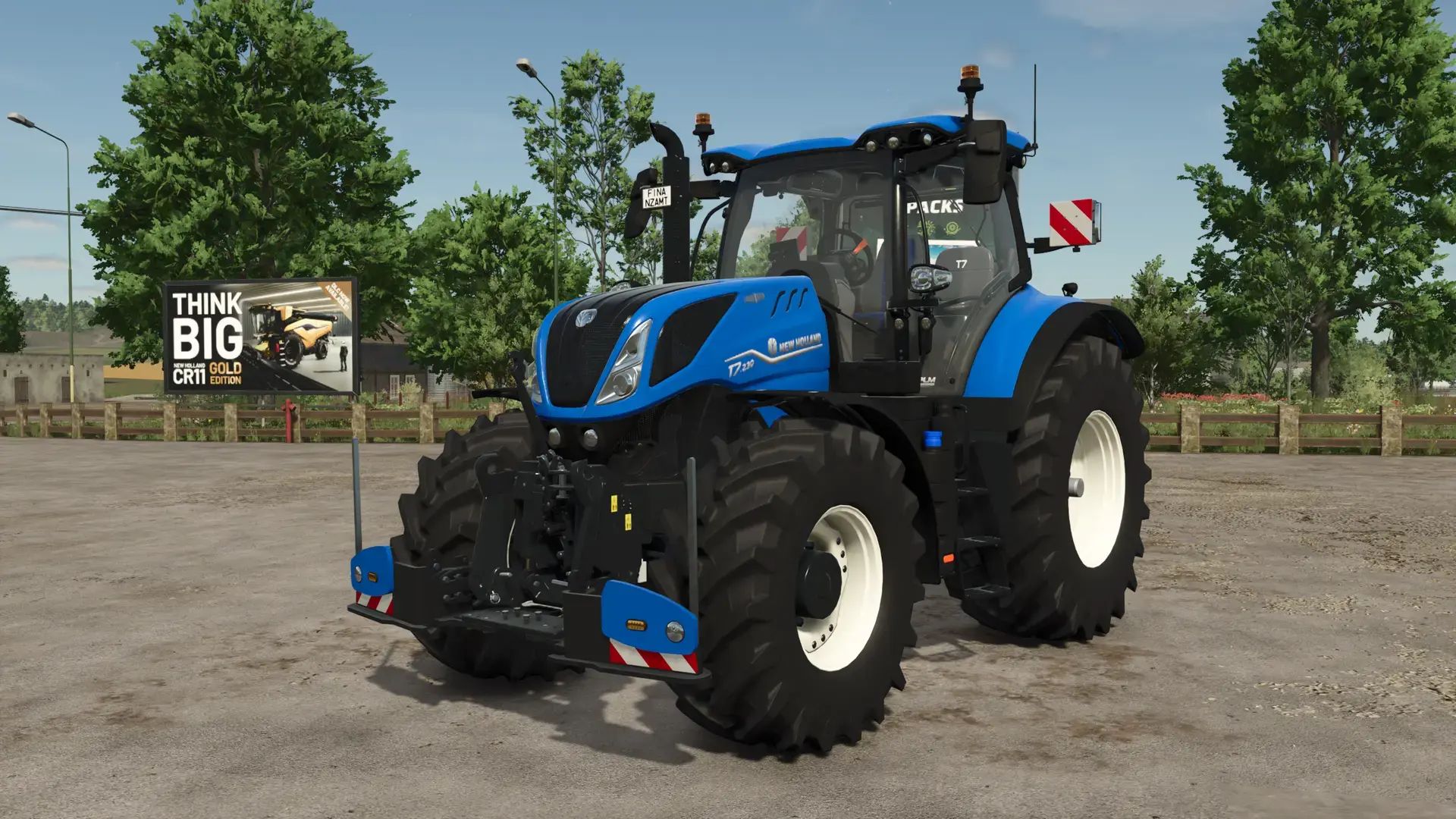 LS 25 NEW HOLLAND T7 Agribumper V1.0.0.1 - Farming Simulator 2025 mod, LS 2025 mod / FS 25 mod