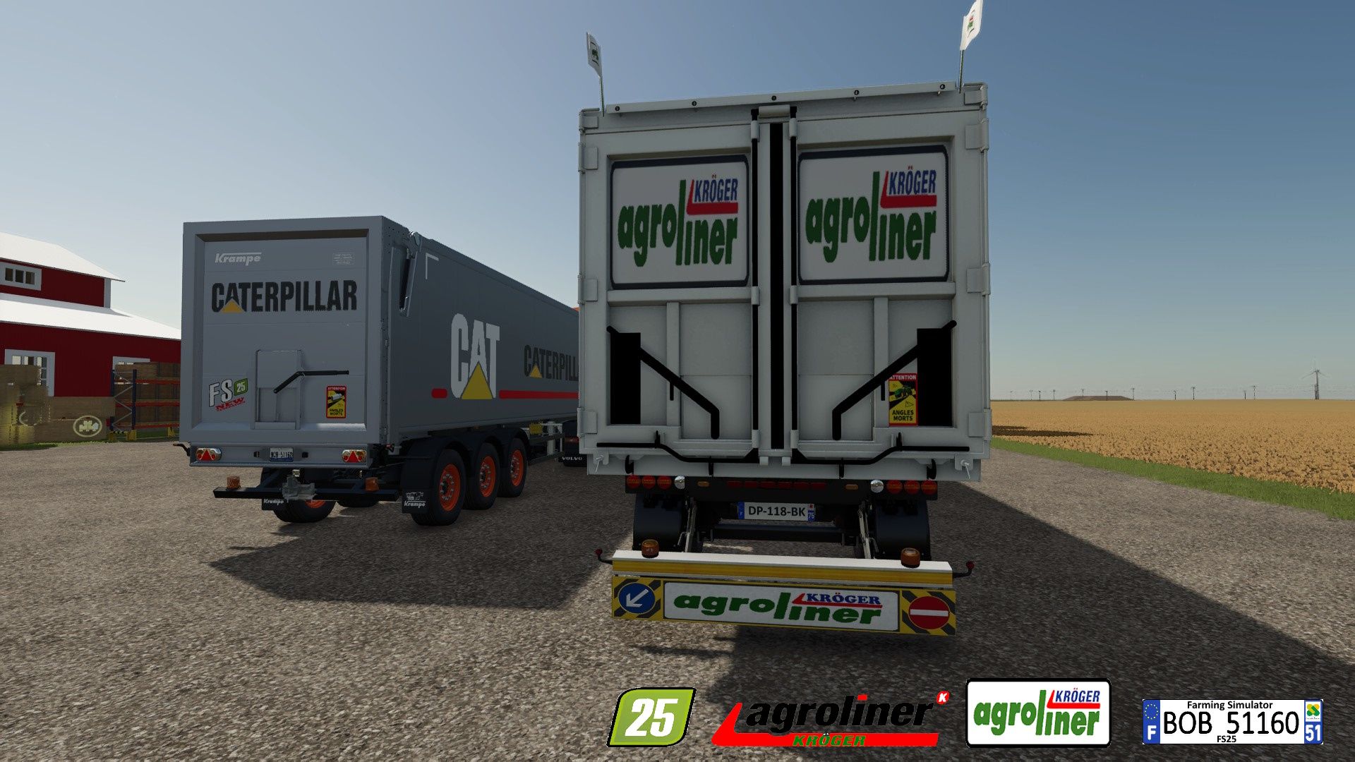 LS 25 Agroliner trailer V1.0.0.0 - Farming Simulator 2025 mod, LS 2025 mod / FS 25 mod