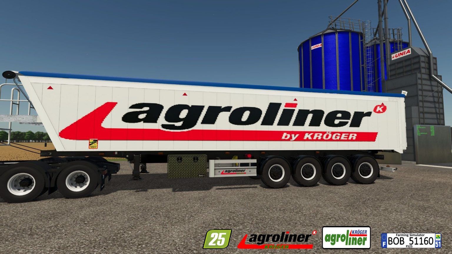 LS 25 Agroliner trailer V1.0.0.0 - Farming Simulator 2025 mod, LS 2025 ...
