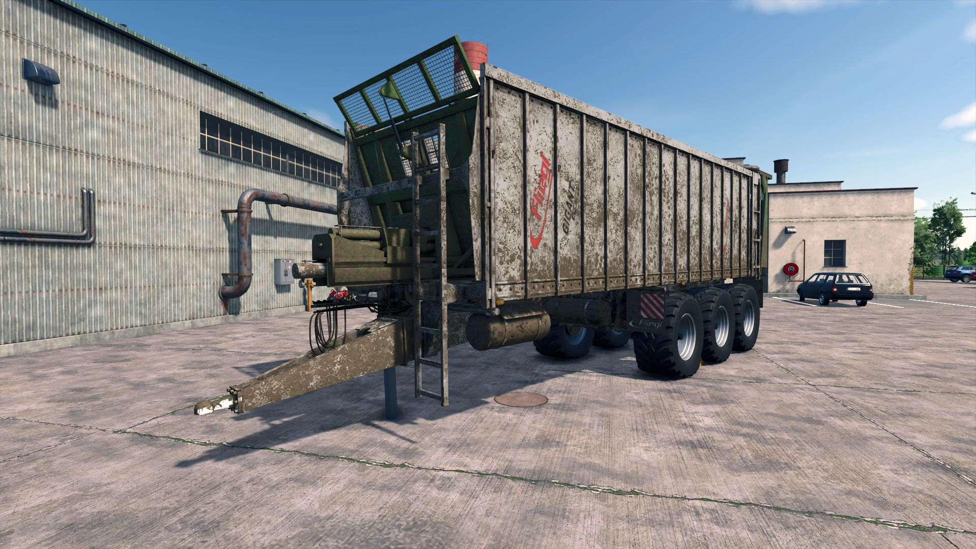 LS 25 Fliegl ASW 288 MultiTrailer V1.0.0.0 - Farming Simulator 2025 mod, LS 2025 mod / FS 25 mod