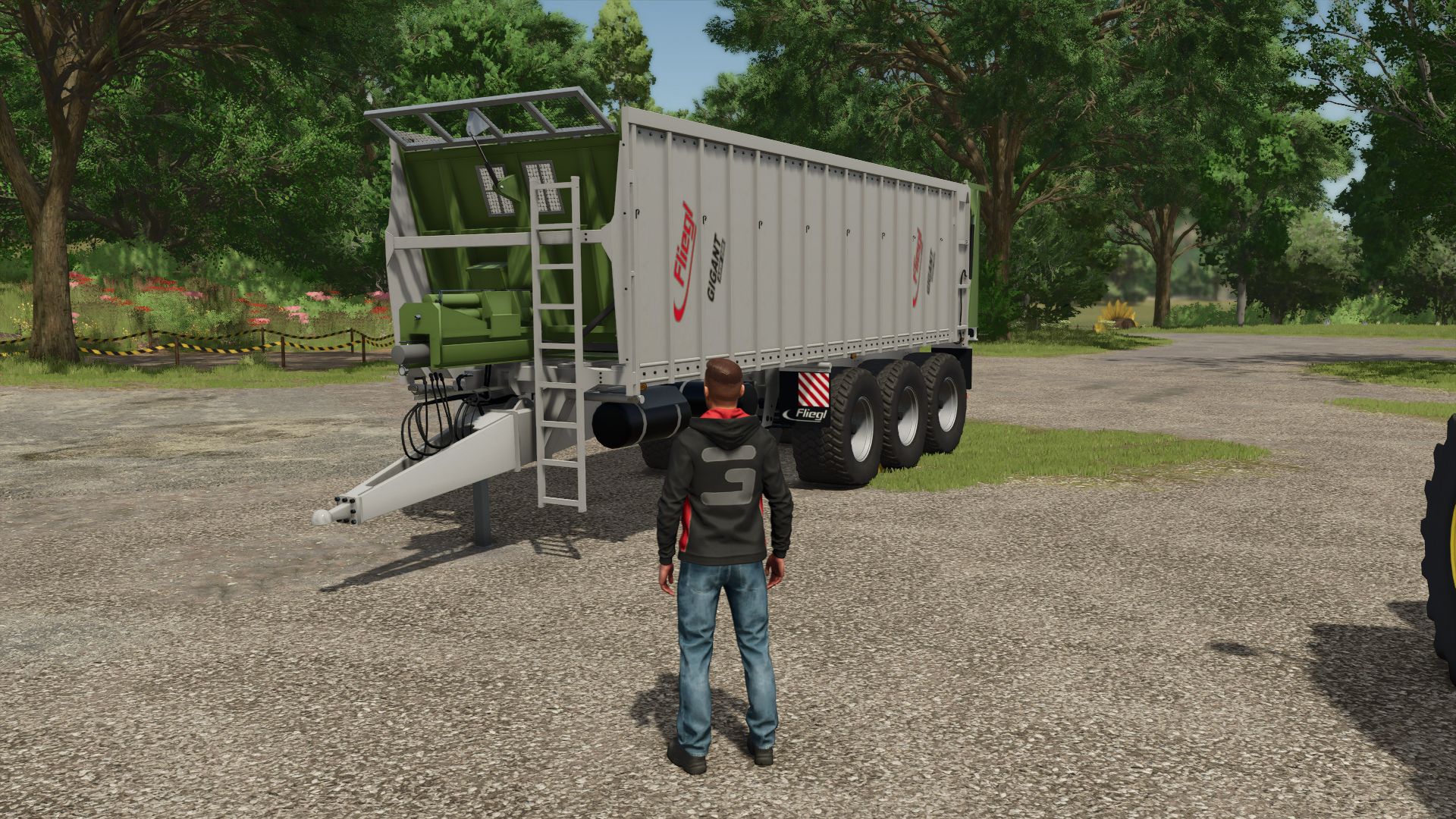 LS 25 Fliegl ASW 288 MultiTrailer V1.0.0.0 - Farming Simulator 2025 mod, LS 2025 mod / FS 25 mod
