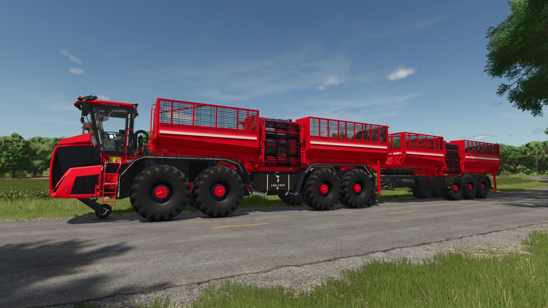 LS 25 Holmer Variant 595 V1.0.0.1 - Farming Simulator 2025 mod, LS 2025 mod / FS 25 mod