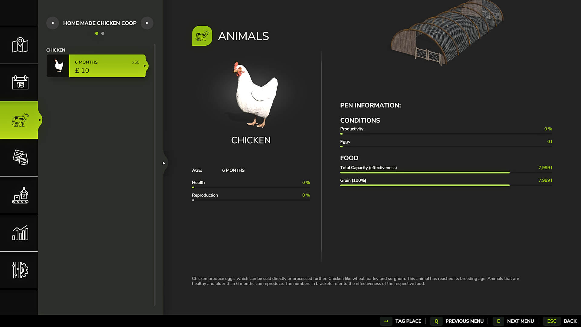 LS 25 Home Made Chicken Coop V1.0.0.0 - Farming Simulator 2025 mod, LS ...