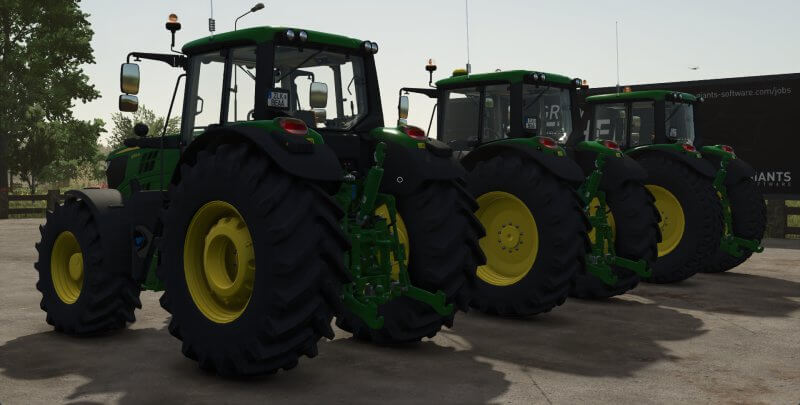 LS 25 John Deere 6M Medium Frame Series 2016 V1.0.0.0 - Farming Simulator 2025 mod, LS 2025 mod ...