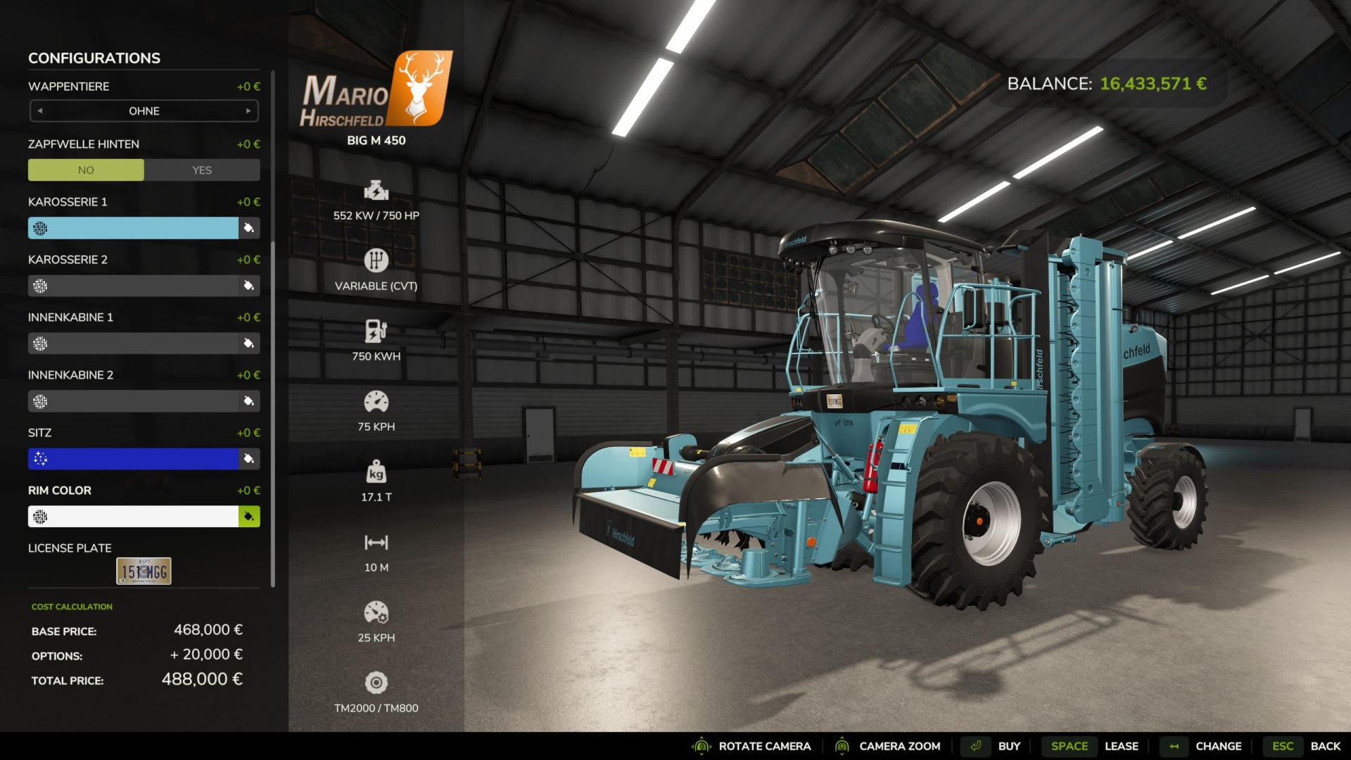 LS 25 Krone Big M Edit V1.0.0.0 - Farming Simulator 2025 mod, LS 2025 mod / FS 25 mod