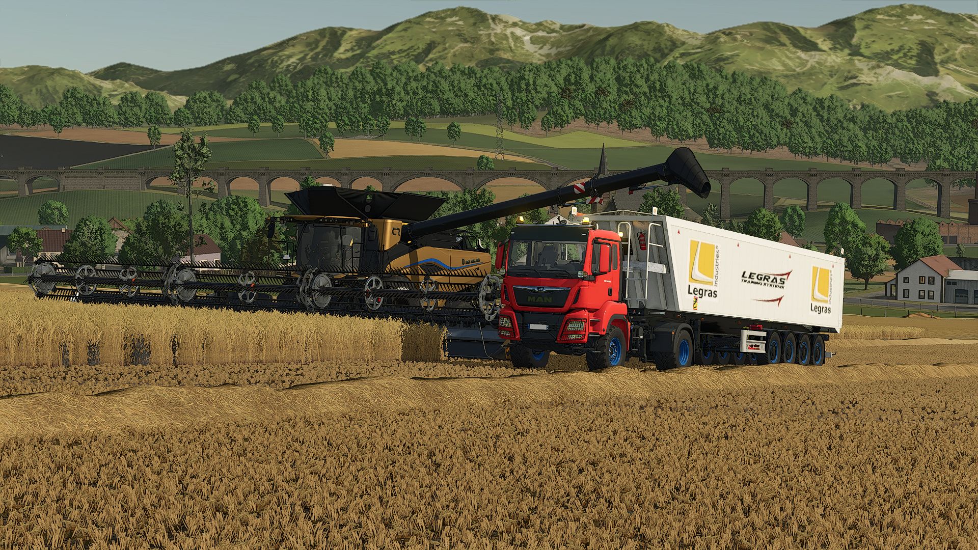 LS 25 Legras trailer V1.0.0.0 - Farming Simulator 2025 mod, LS 2025 mod / FS 25 mod