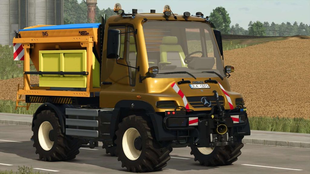 LS 25 Mercedes Unimog U400 v1.0.0.0 - Farming Simulator 2025 mod, LS ...