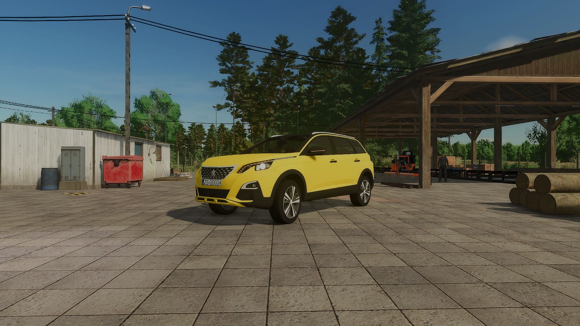 LS 25 Peugeot 8000 V1.0.0.0 - Farming Simulator 2025 mod, LS 2025 mod / FS 25 mod
