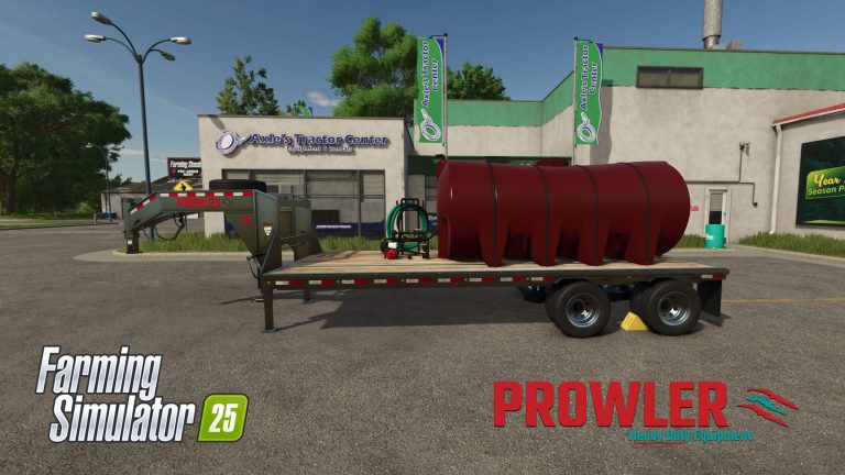LS 25 Prowler Gooseneck Trailer v1.0.0.0 - Farming Simulator 2025 mod, LS 2025 mod / FS 25 mod