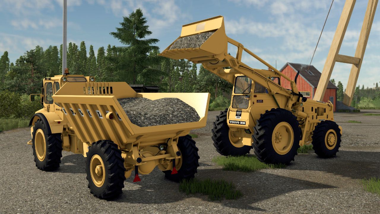 LS 25 Volvo Pack V1.0.0.0 - Farming Simulator 2025 mod, LS 2025 mod / FS 25 mod