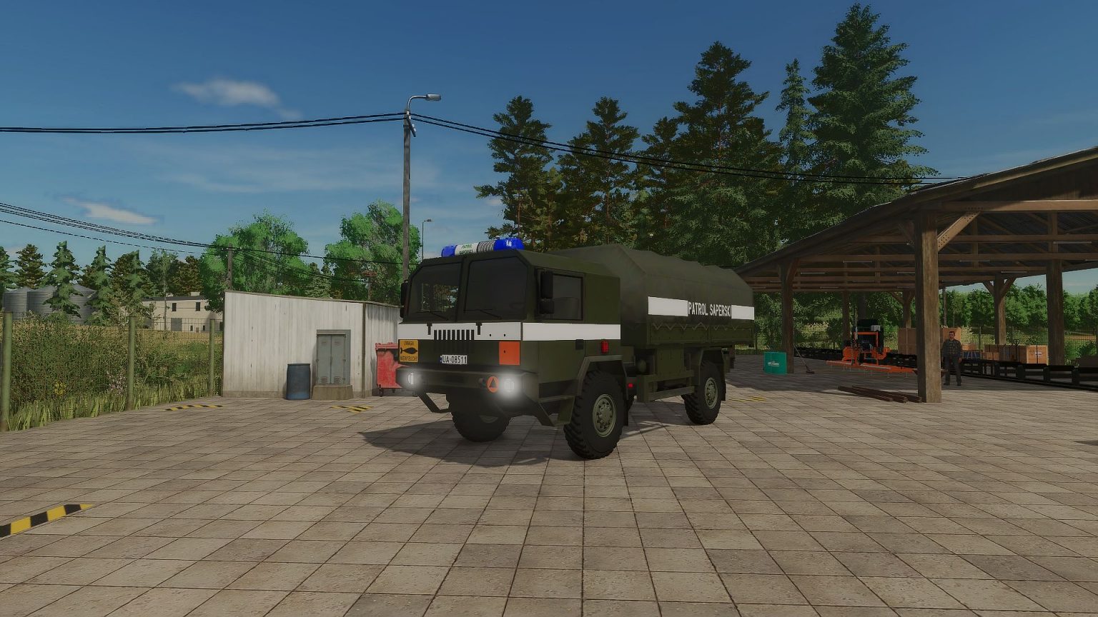LS 25 Jelcz P442 Patrol Saperski V1.0.0.0 - Farming Simulator 2025 mod ...