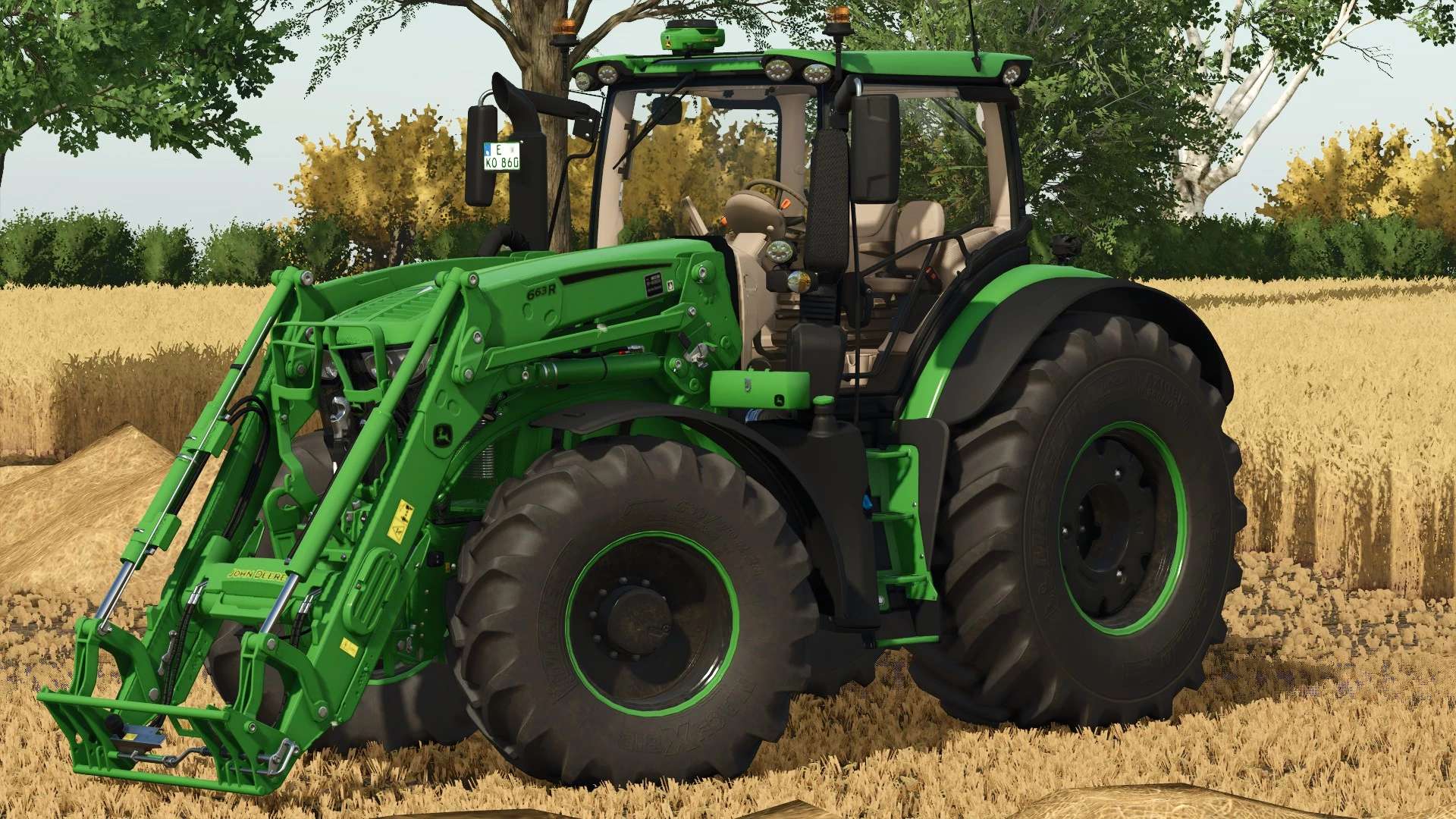 LS 25 John Deere 6M & 6R Series v1.0.0.0 - Farming Simulator 2025 mod, LS 2025 mod / FS 25 mod