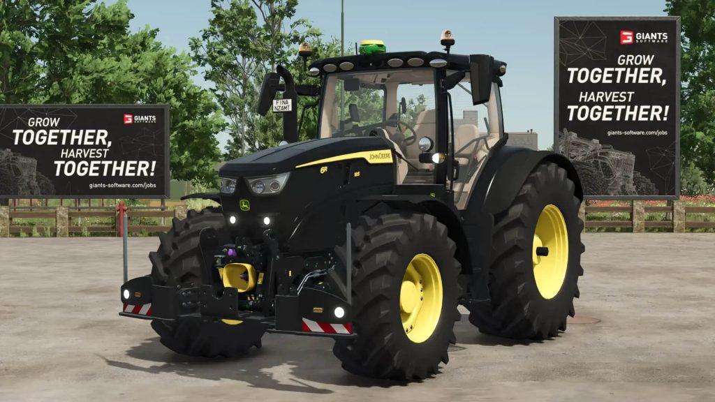 LS 25 JOHN DEERE 6R Agribumper V2.0.3.0 - Farming Simulator 2025 mod ...