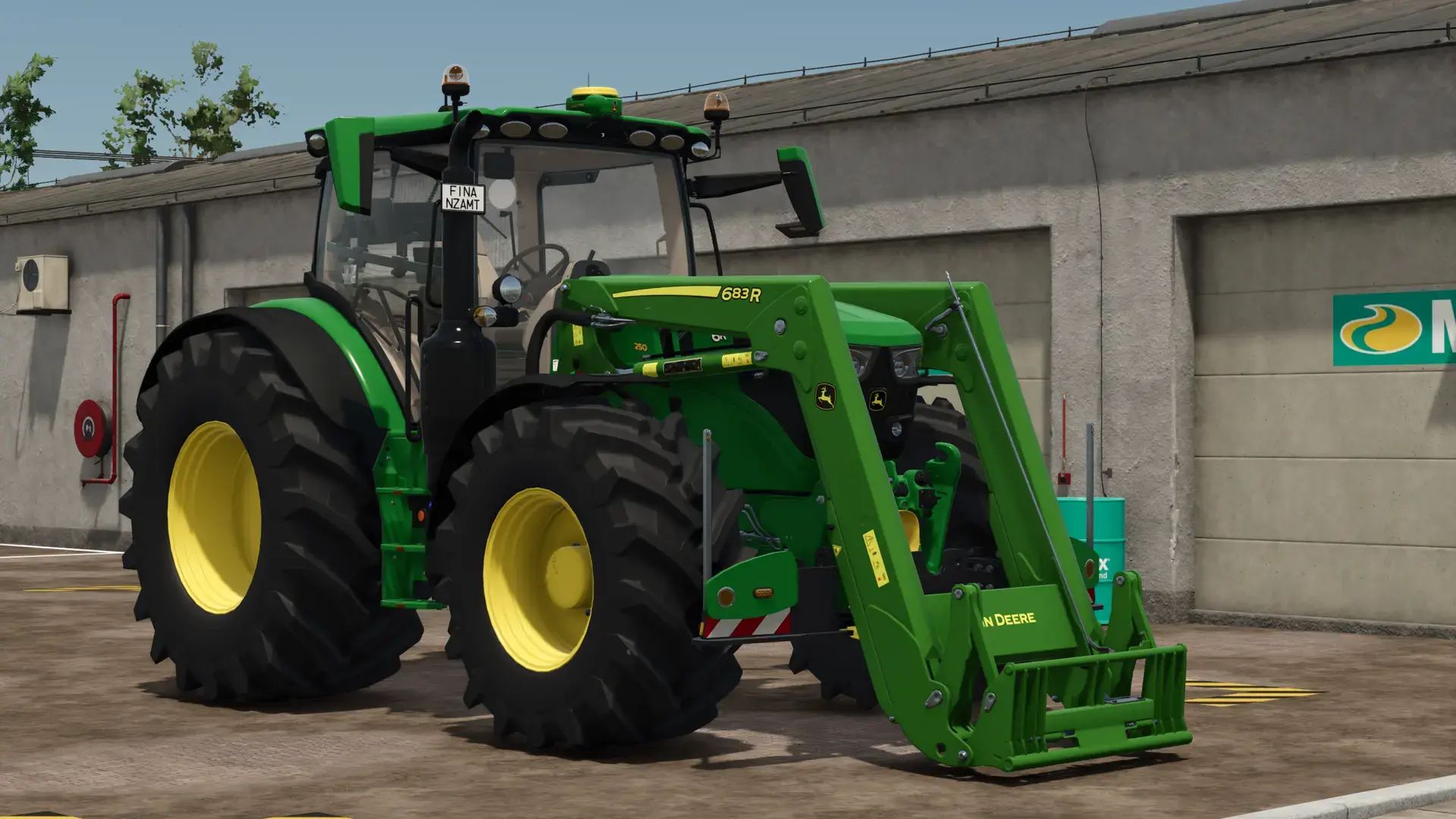 LS 25 JOHN DEERE 6R Agribumper V2.0.3.1 - Farming Simulator 2025 mod, LS 2025 mod / FS 25 mod