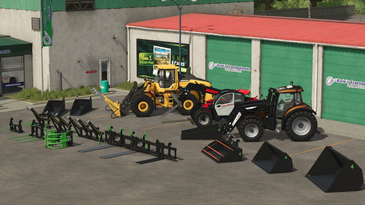 LS 25 LIZARD Equipment Pack V1.0.0.0 - Farming Simulator 2025 mod, LS 2025 mod / FS 25 mod