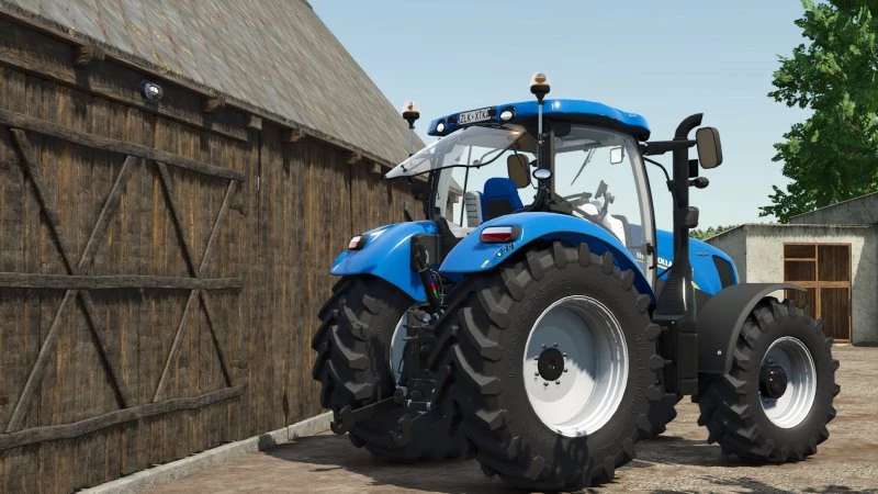 LS 25 New Holland T6 Tier 4A V1.0.0.2 - Farming Simulator 2025 mod, LS 2025 mod / FS 25 mod