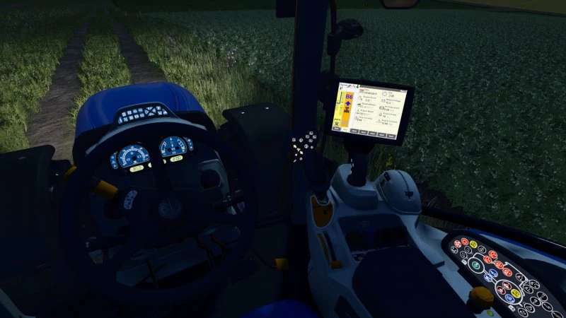 LS 25 New Holland T6 Tier 4A V1.0.0.2 - Farming Simulator 2025 mod, LS 2025 mod / FS 25 mod