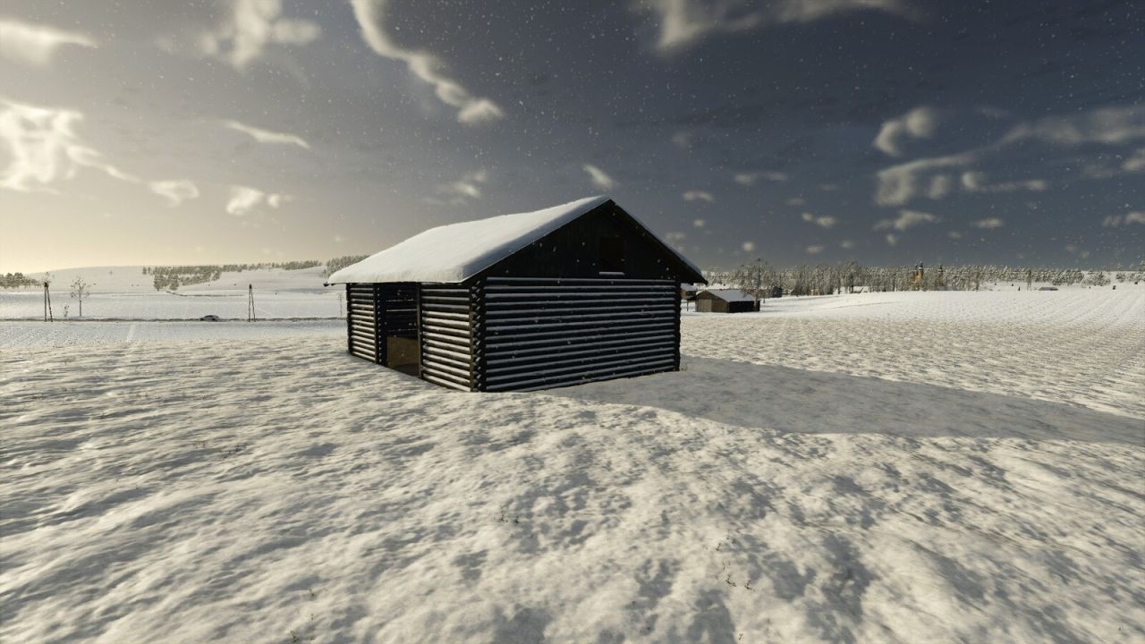 LS 25 Old Log Sheds V1.0.0.0 - Farming Simulator 2025 mod, LS 2025 mod ...