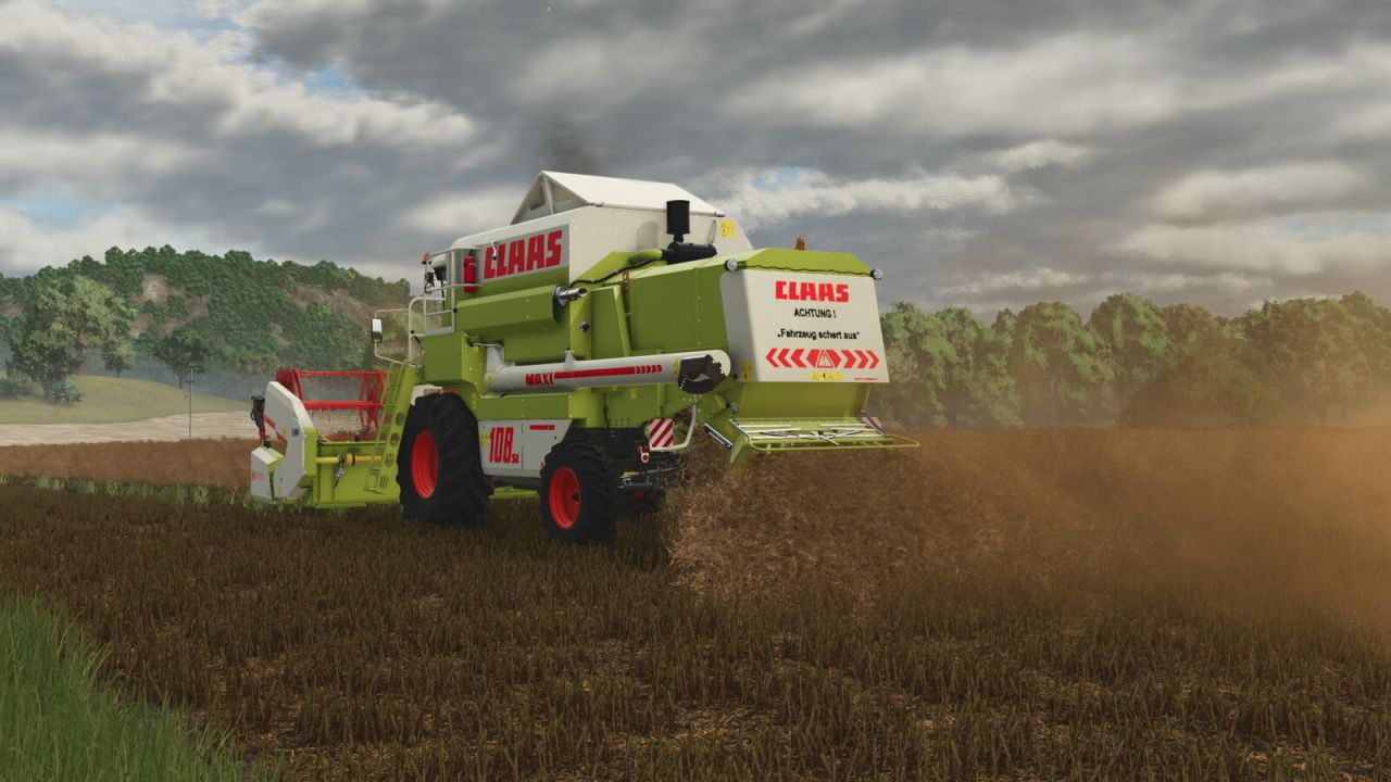 LS 25 Claas Dominator 108 V1.0.0.0 - Farming Simulator 2025 mod, LS ...