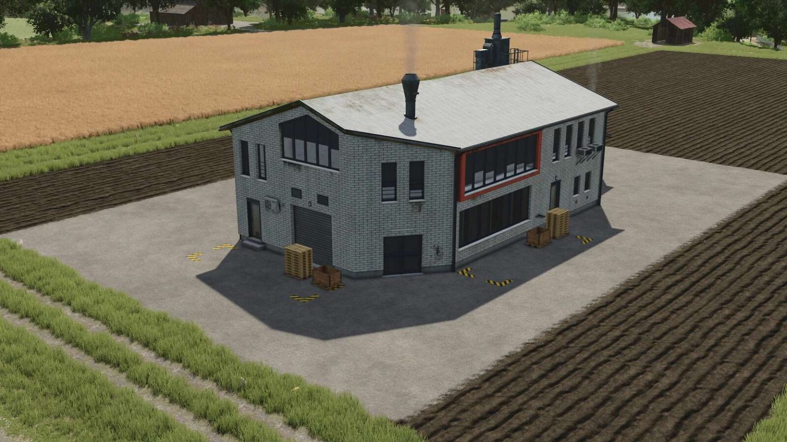 LS 25 Empty Pallet And Box Production v1.0.0.0 - Farming Simulator 2025 ...