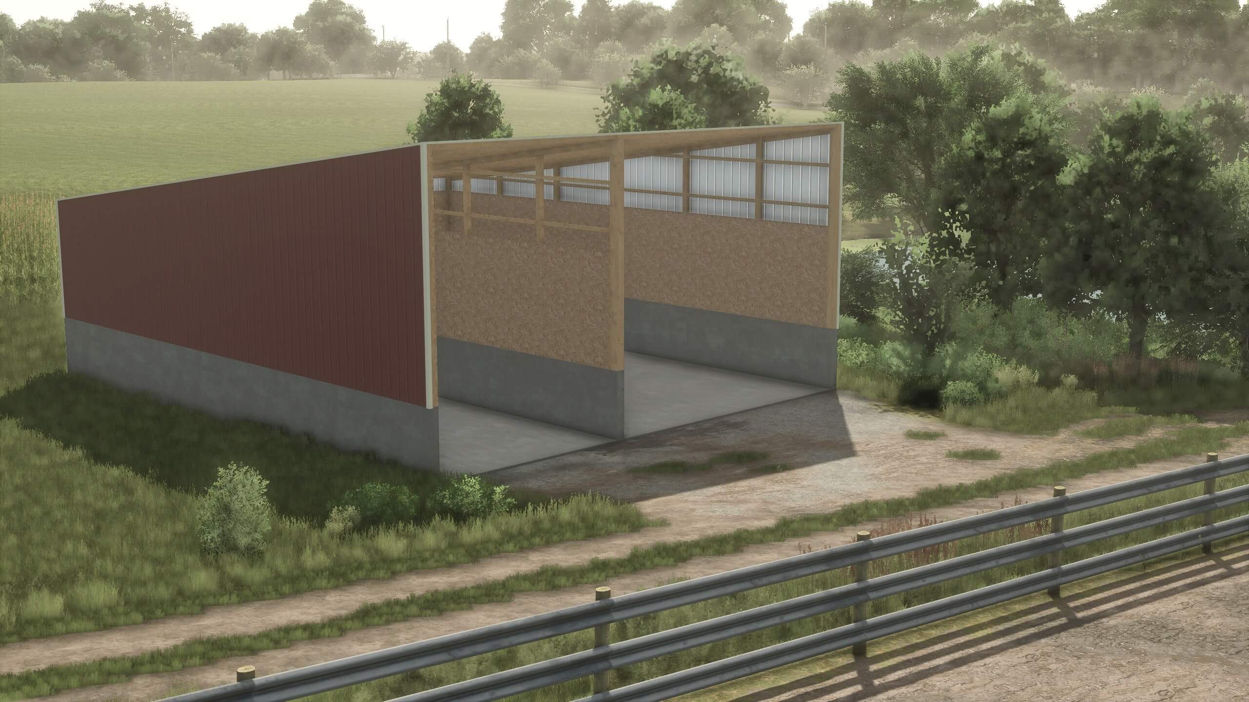 LS 25 48×55 Commodity Barn V1.0.0.0 - Farming Simulator 2025 mod, LS 2025 mod / FS 25 mod