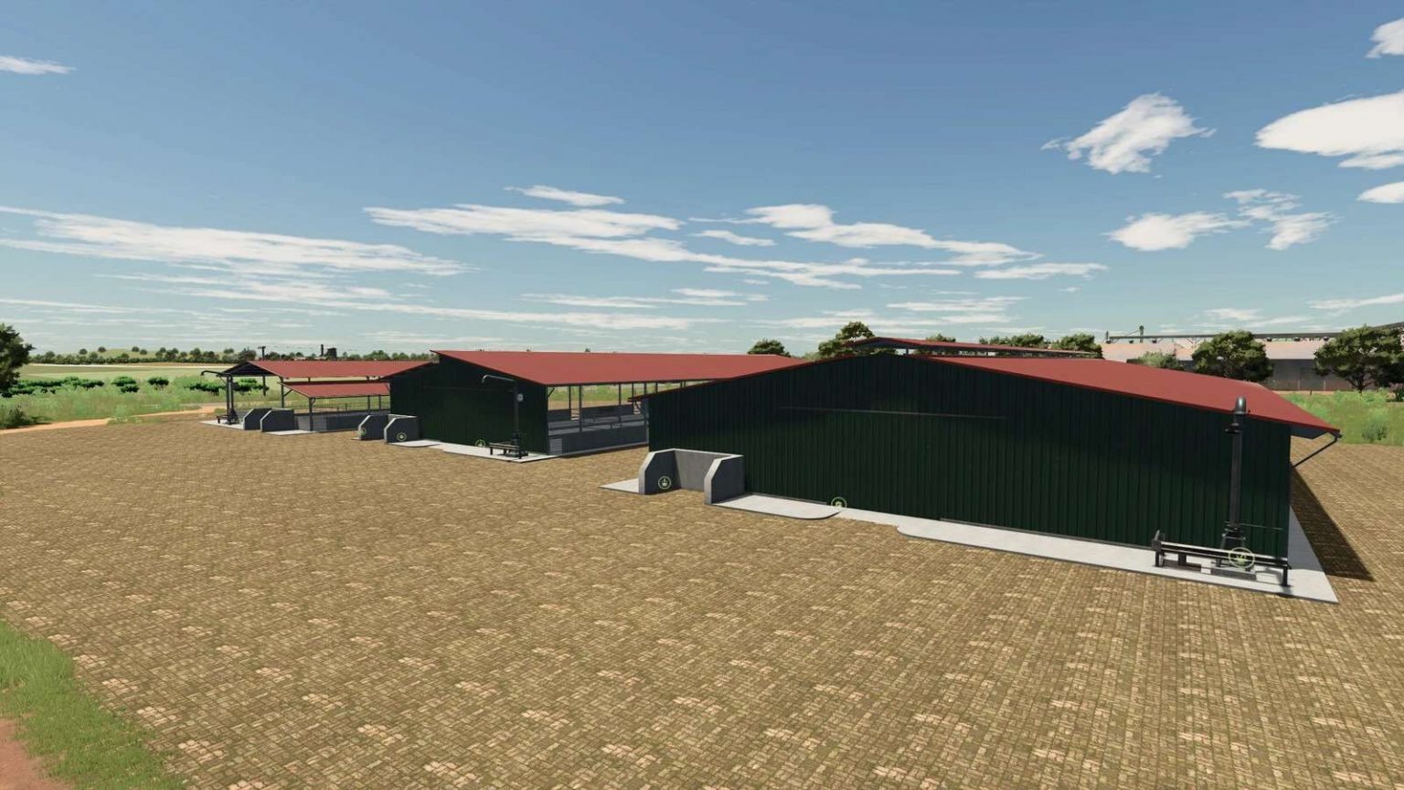LS 25 Cattle Pens For Beef Cattle v1.0.0.0 - Farming Simulator 2025 mod ...